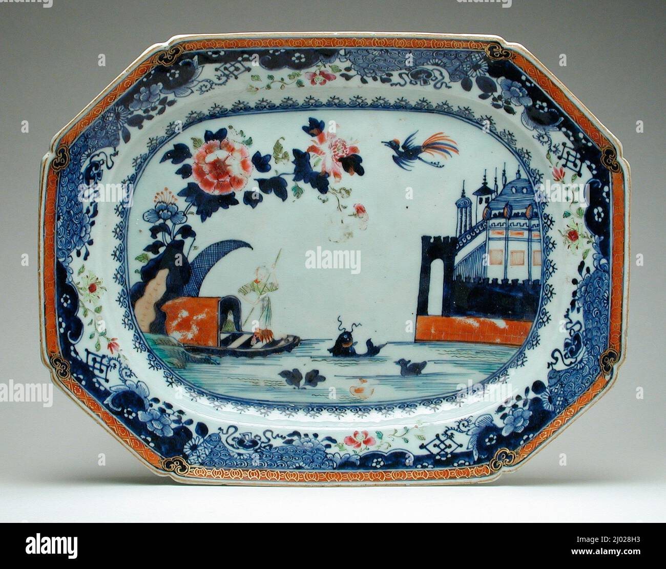 Two Platters. China, mid-18th century. Furnishings; Serviceware ...