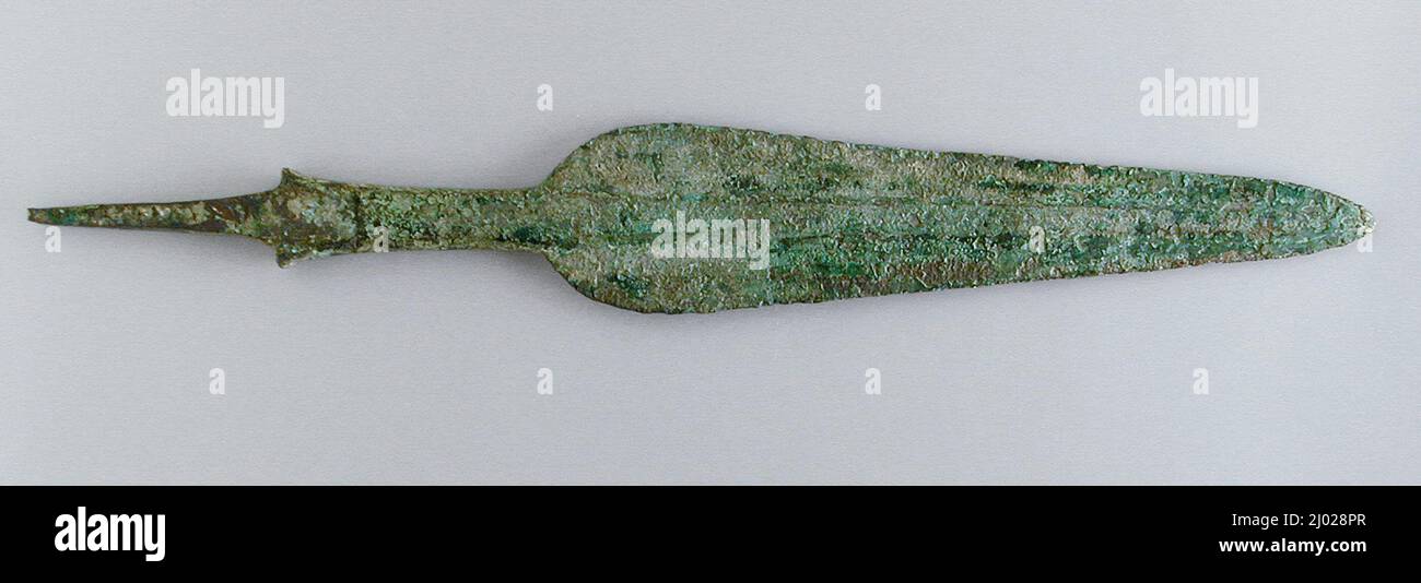 Spear Point. Western Iran, circa 1000-825 B.C.. Arms and Armor; spears ...