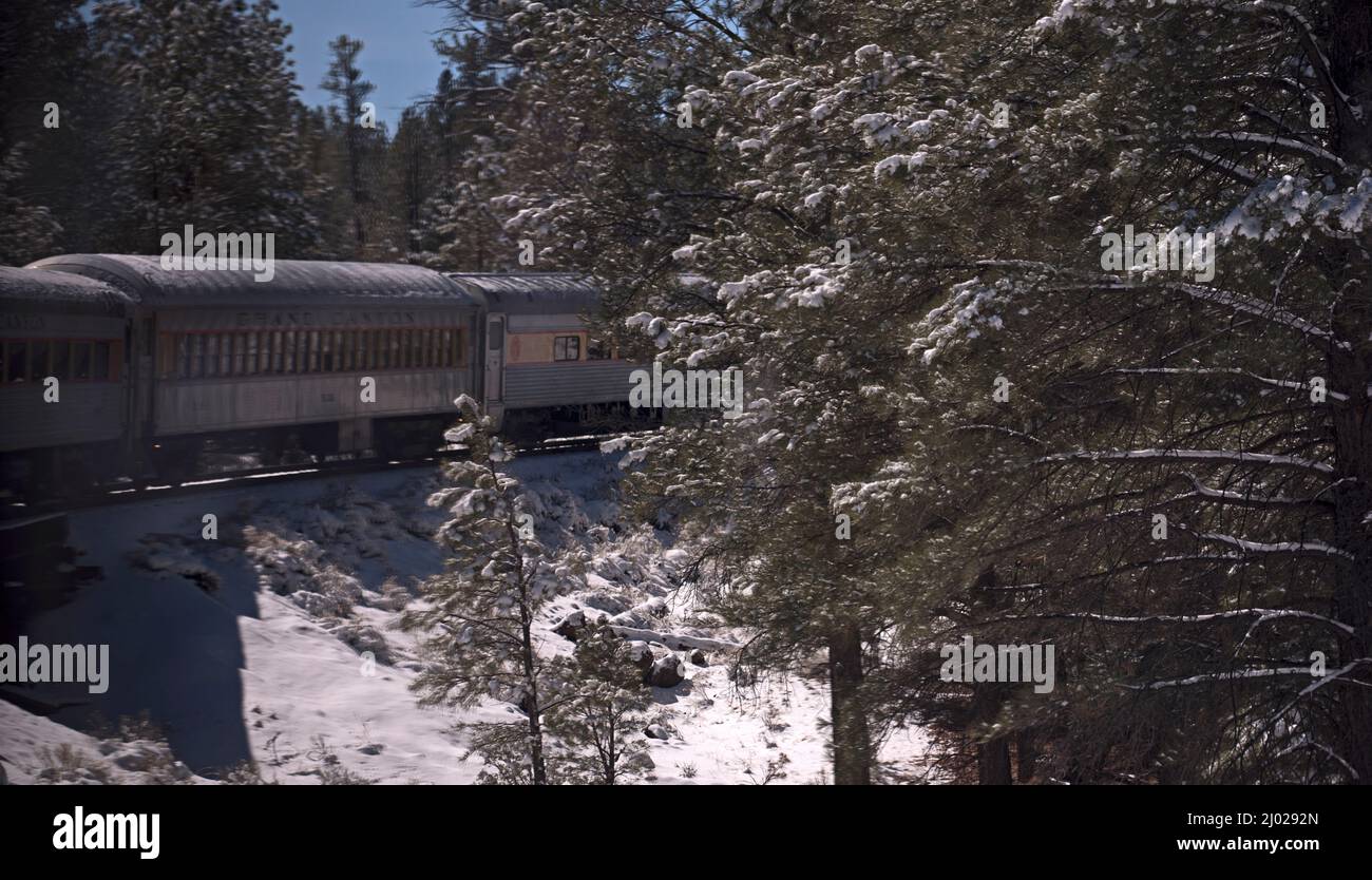 Grand canyon railway, williams hi-res stock photography and images - Alamy