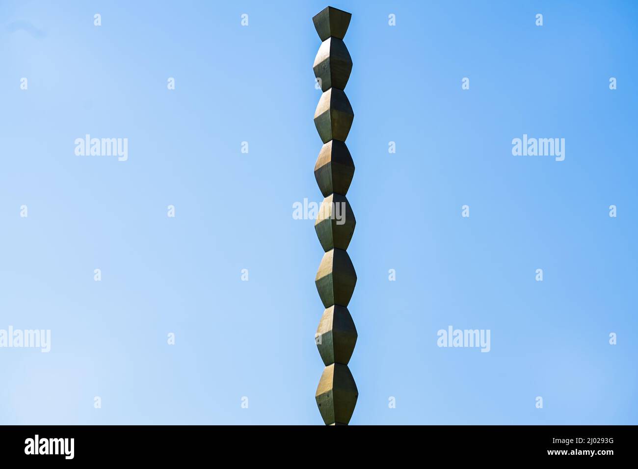 The Endless Column (Column of Infinite or Coloana Infinitului) made by ...