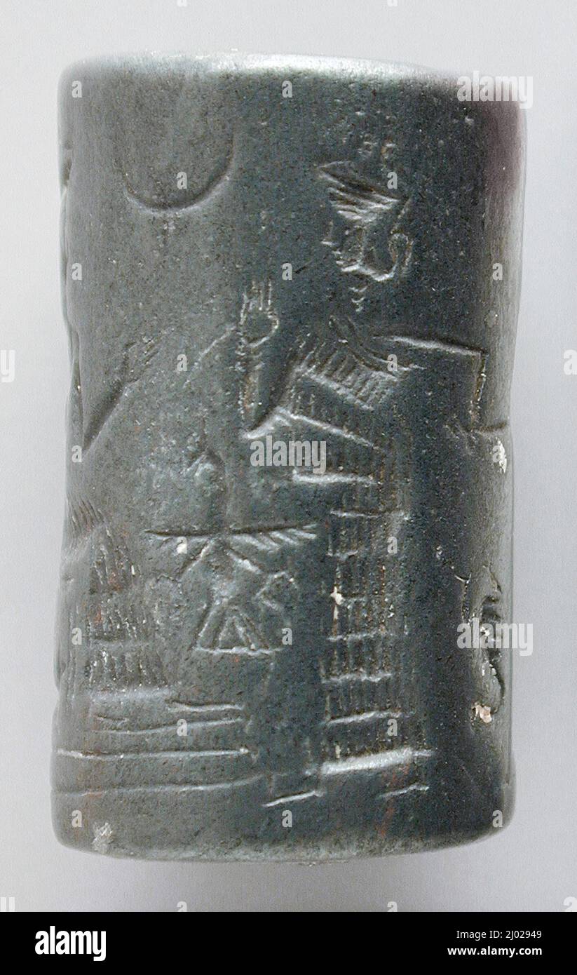 Cylinder Seal. Iran, Mesopotamia or Syria, Third Dynasty of Ur, circa ...