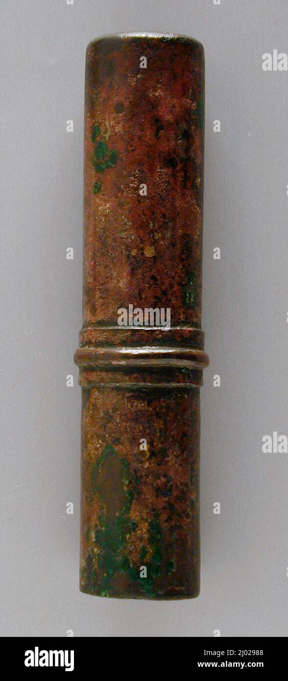 Cylindrical Tube. Iran, Luristan bronzes, 800-600 BC. Tools and ...