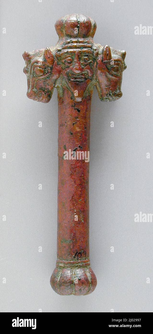 Decorated Tube. Iran, Luristan, Luristan bronzes, circa 1000-650 B.C ...