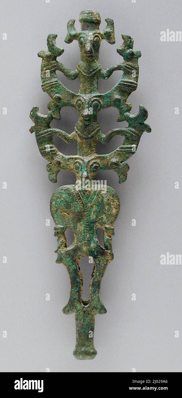 Decorated Tube. Iran, Luristan, Luristan bronzes, circa 1000-650 B.C ...