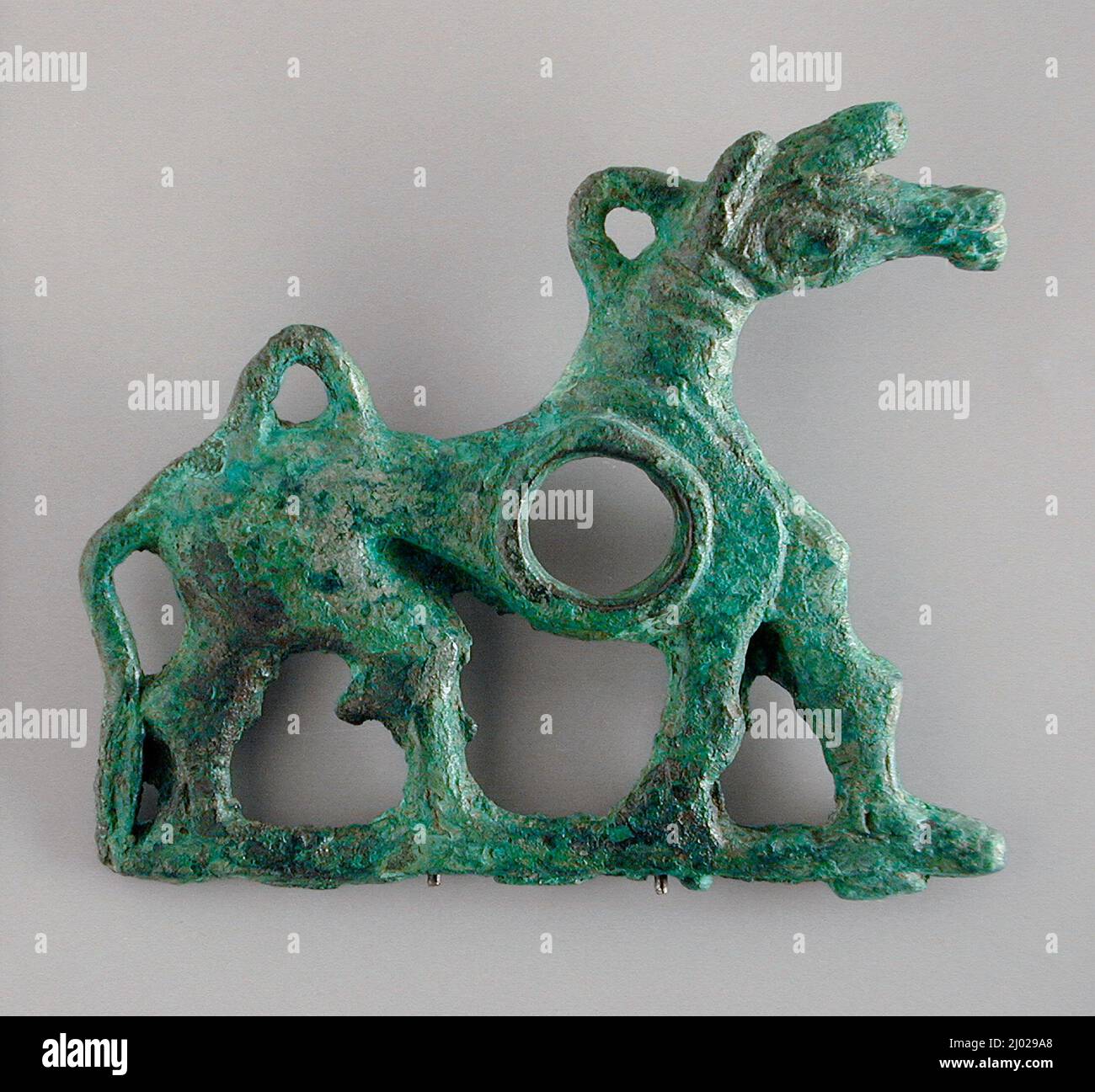 Cheekpiece from a Horse Bit. Iran, Luristan, Luristan bronzes, circa ...