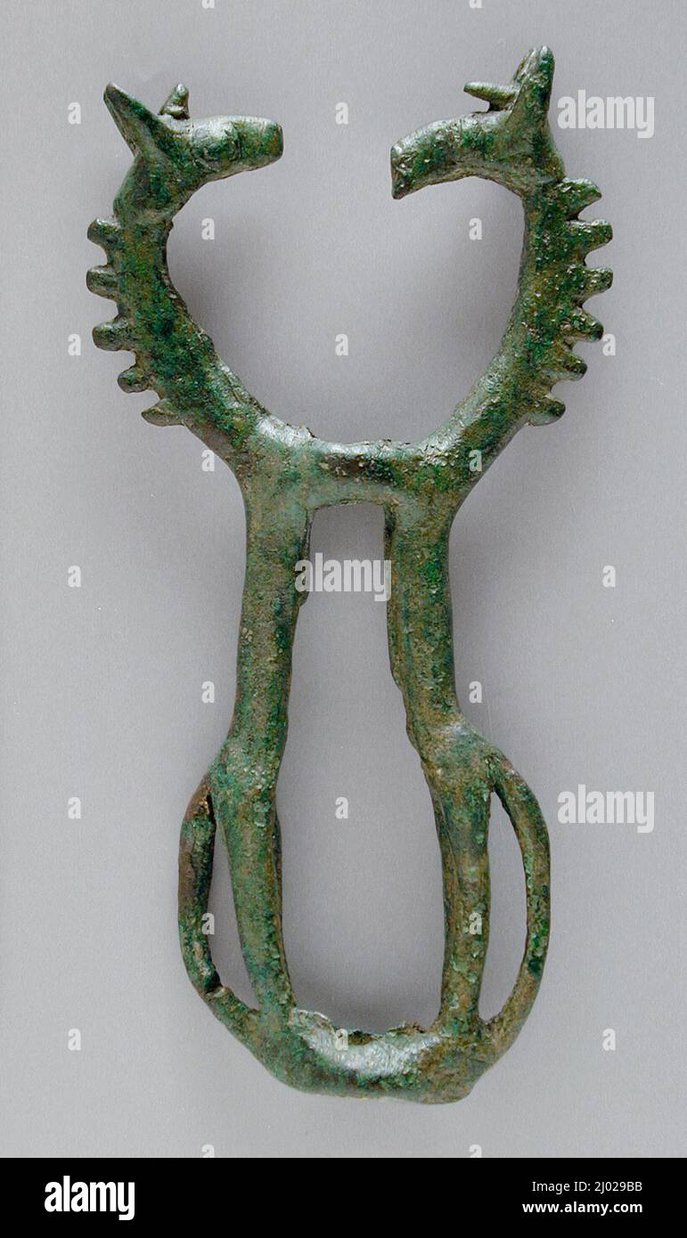 Standard Finial. Iran, Luristan, Luristan bronzes, circa 1350-800 B.C ...