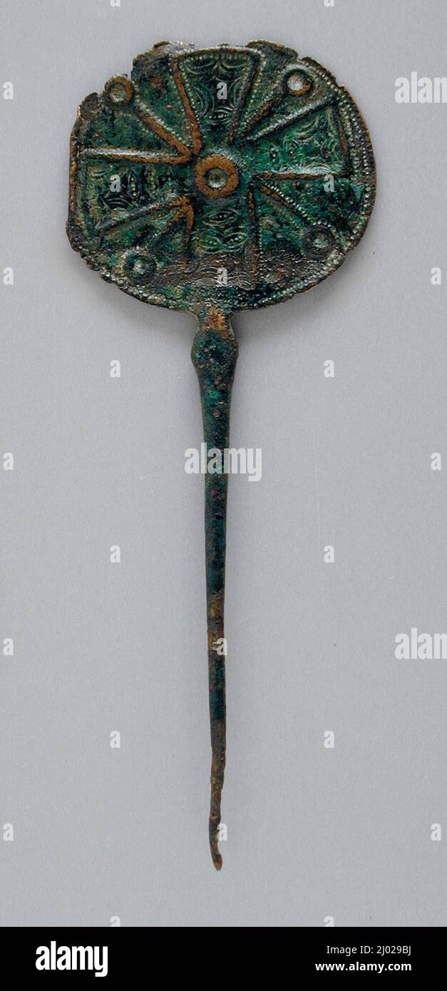 Disc - headed Pin. Iran, Luristan, circa 1000-650 B.C.. Jewelry and ...