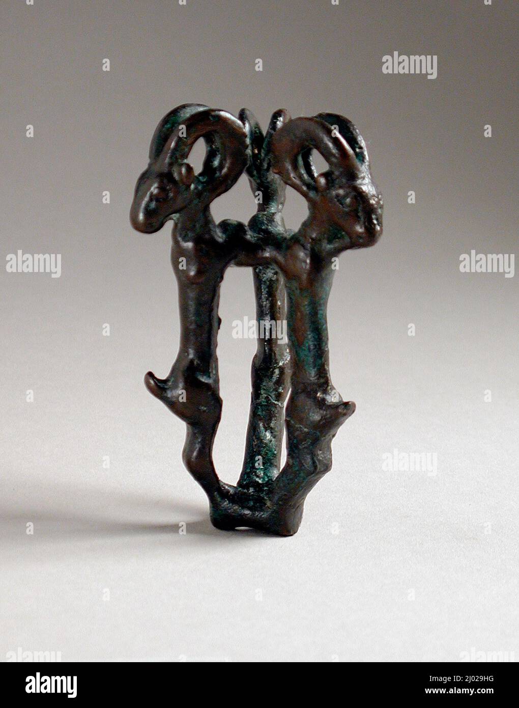 Standard Finial. Iran, Luristan, Luristan bronzes, circa 1350-800 B.C ...