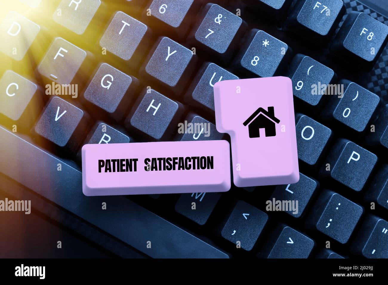 Inspiration showing sign Patient Satisfaction. Business overview ...