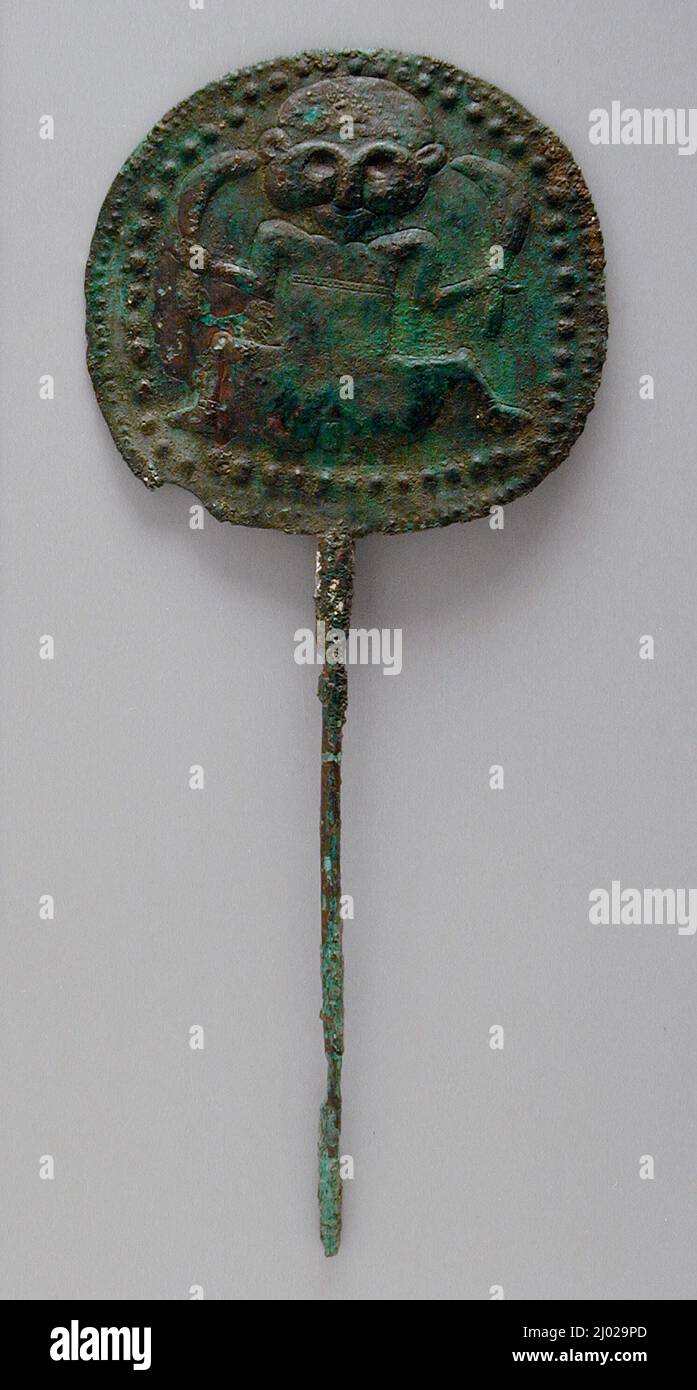 Disc - headed Pin. Iran, Luristan, Luristan bronzes, circa 1000-650 B.C ...