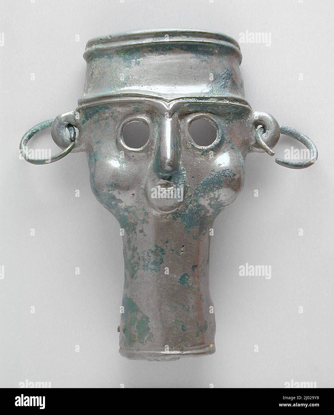 Mask. Western Iran, Iron Age II-III, about 1000-650 B.C.. Jewelry and ...