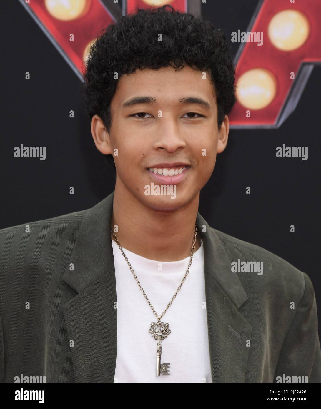 Los Angeles, USA. 15th Mar, 2022. Adrian Lyles arrives at Disney's ...