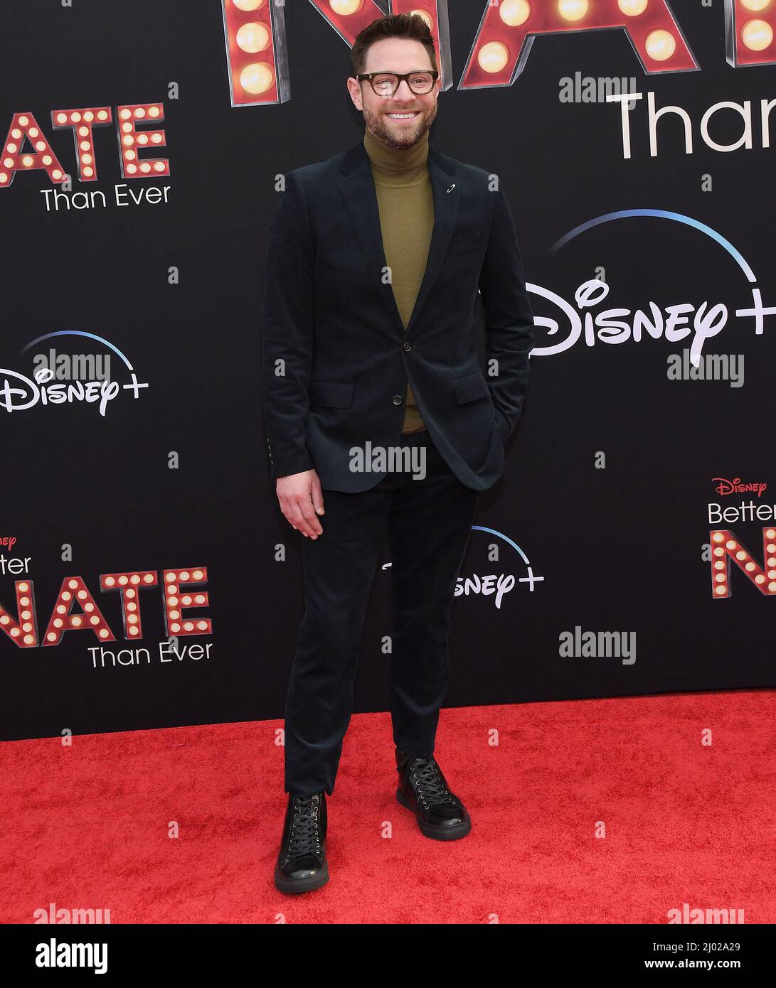 Los Angeles, USA. 15th Mar, 2022. Tim Federle arrives at Disney's ...