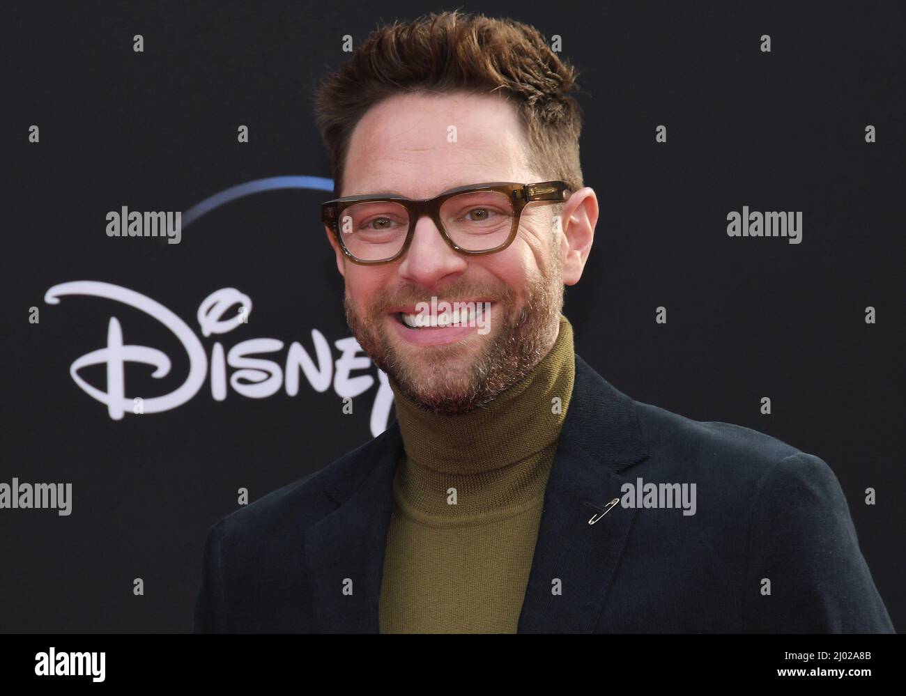 Los Angeles, USA. 15th Mar, 2022. Tim Federle arrives at Disney's ...