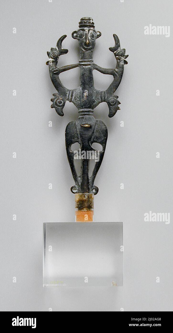 Finial. Iran, Luristan, Luristan bronzes, circa 850-650 B.C ...