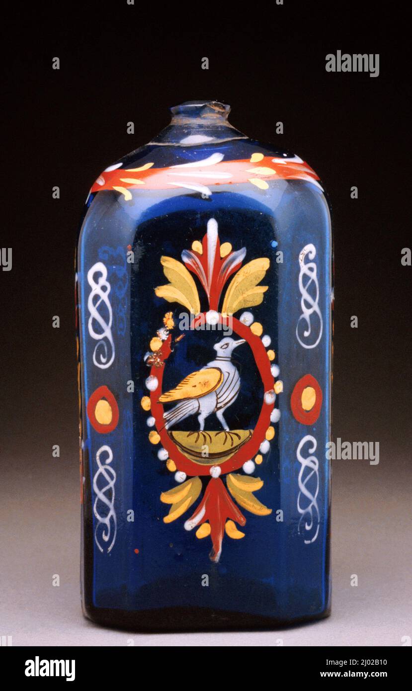 Flask. Germany, 18th century. Tools and Equipment; flasks. Glass ...