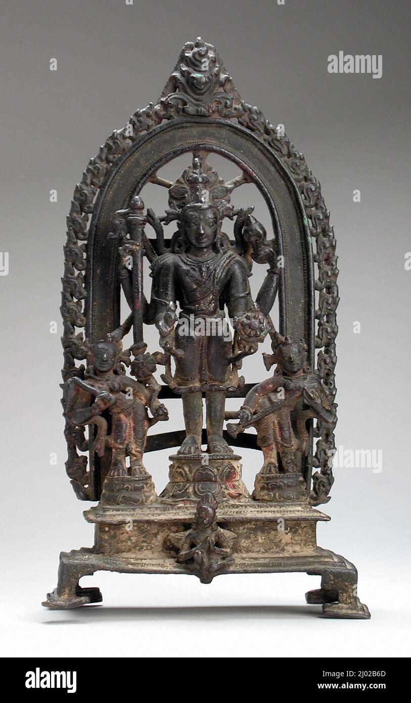 The Hindu God Vishnu. India, West Bengal or Bihar, circa 1150 ...