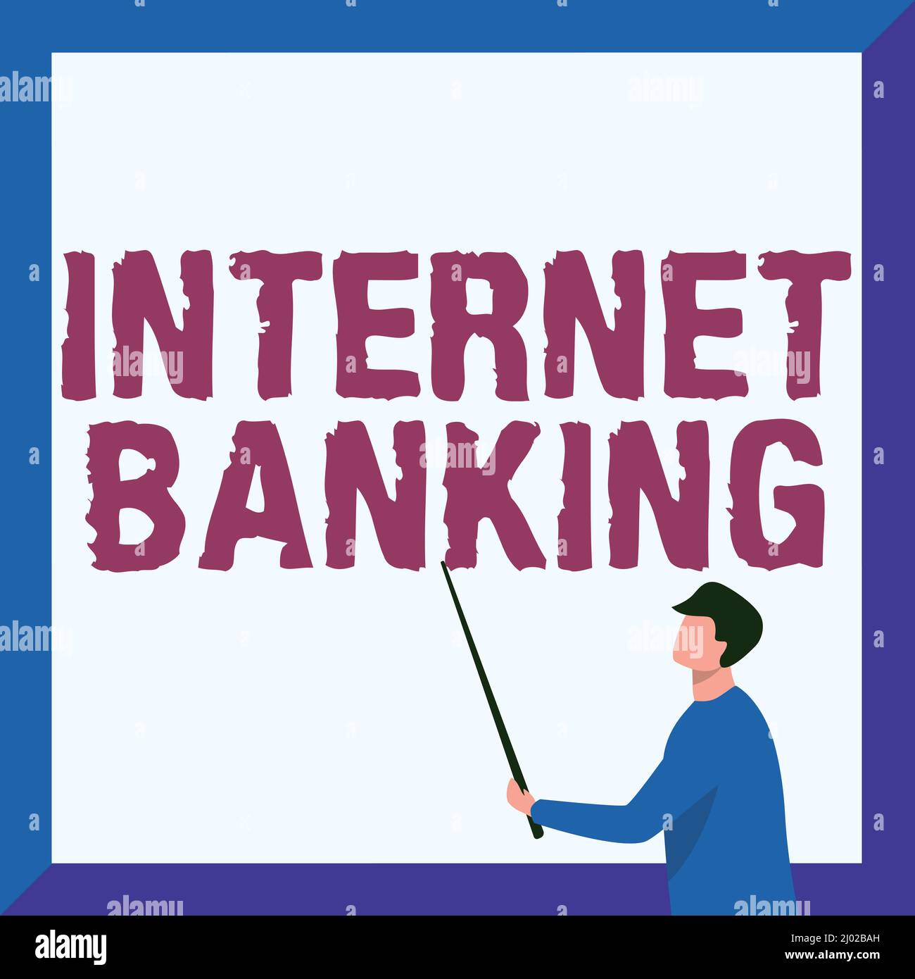 Conceptual display Internet Banking. Word Written on banking method ...