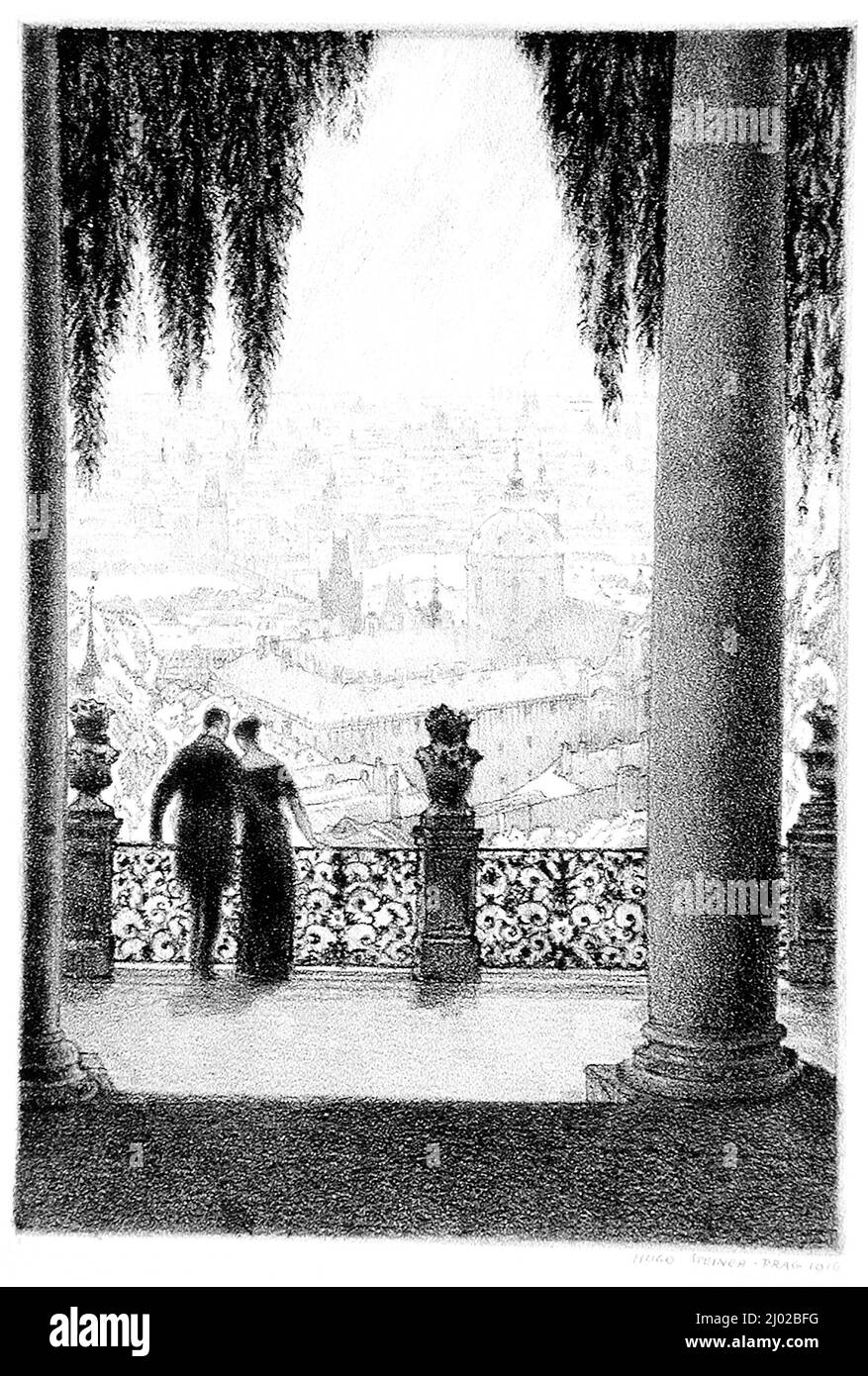 Prague poster Cut Out Stock Images & Pictures - Alamy