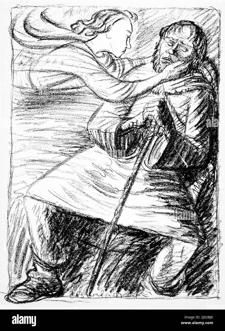 The weary one. Ernst Barlach (Germany, 1870-1938). Germany, 1916 ...