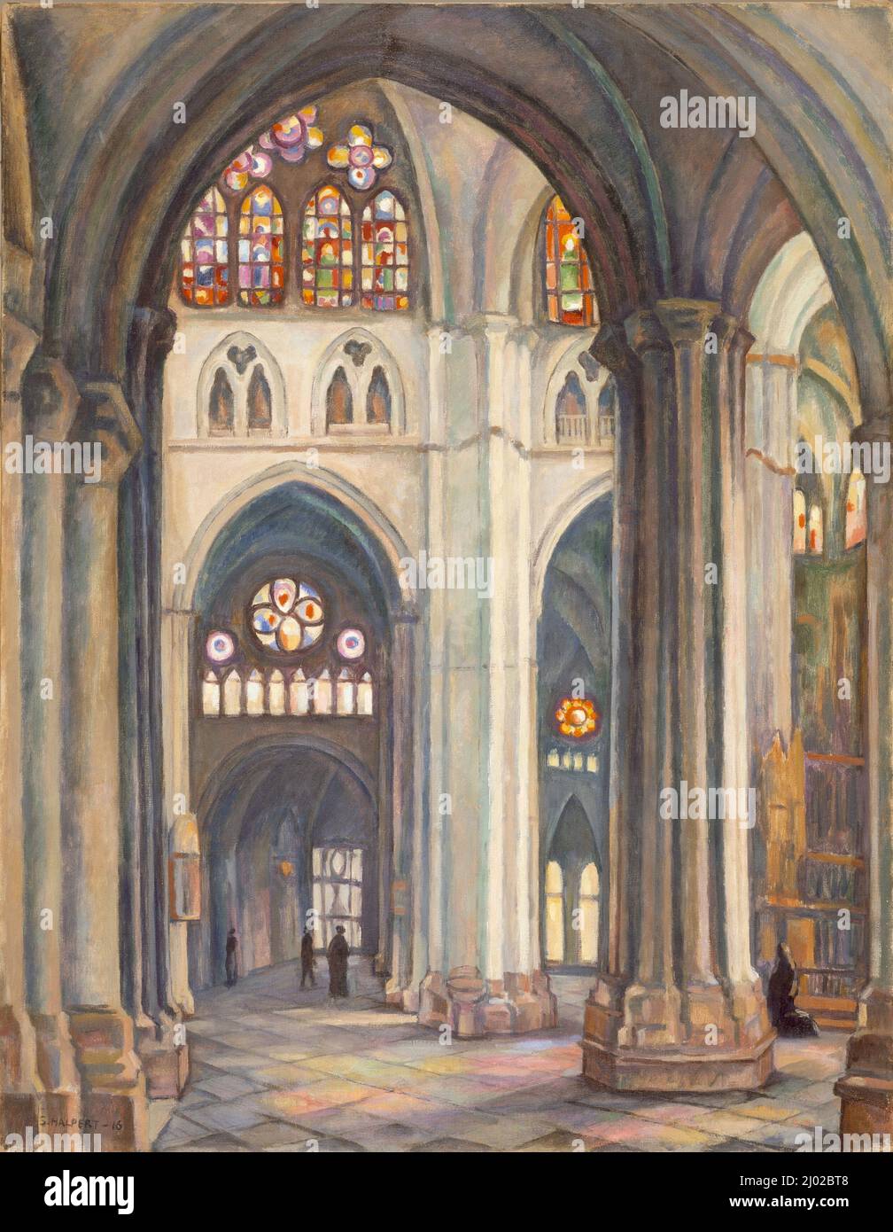 Toledo Cathedral. Samuel Halpert (Russia, Bialystok, active United ...