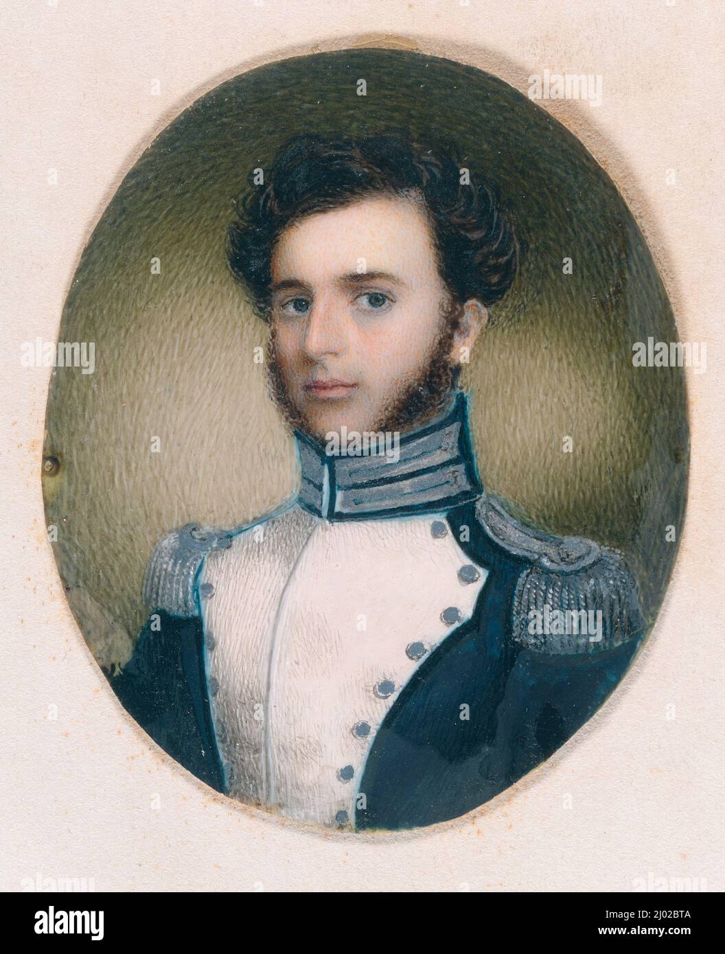 Captain George Hancock Griffin, U.S.A.. United States, circa 1834 ...