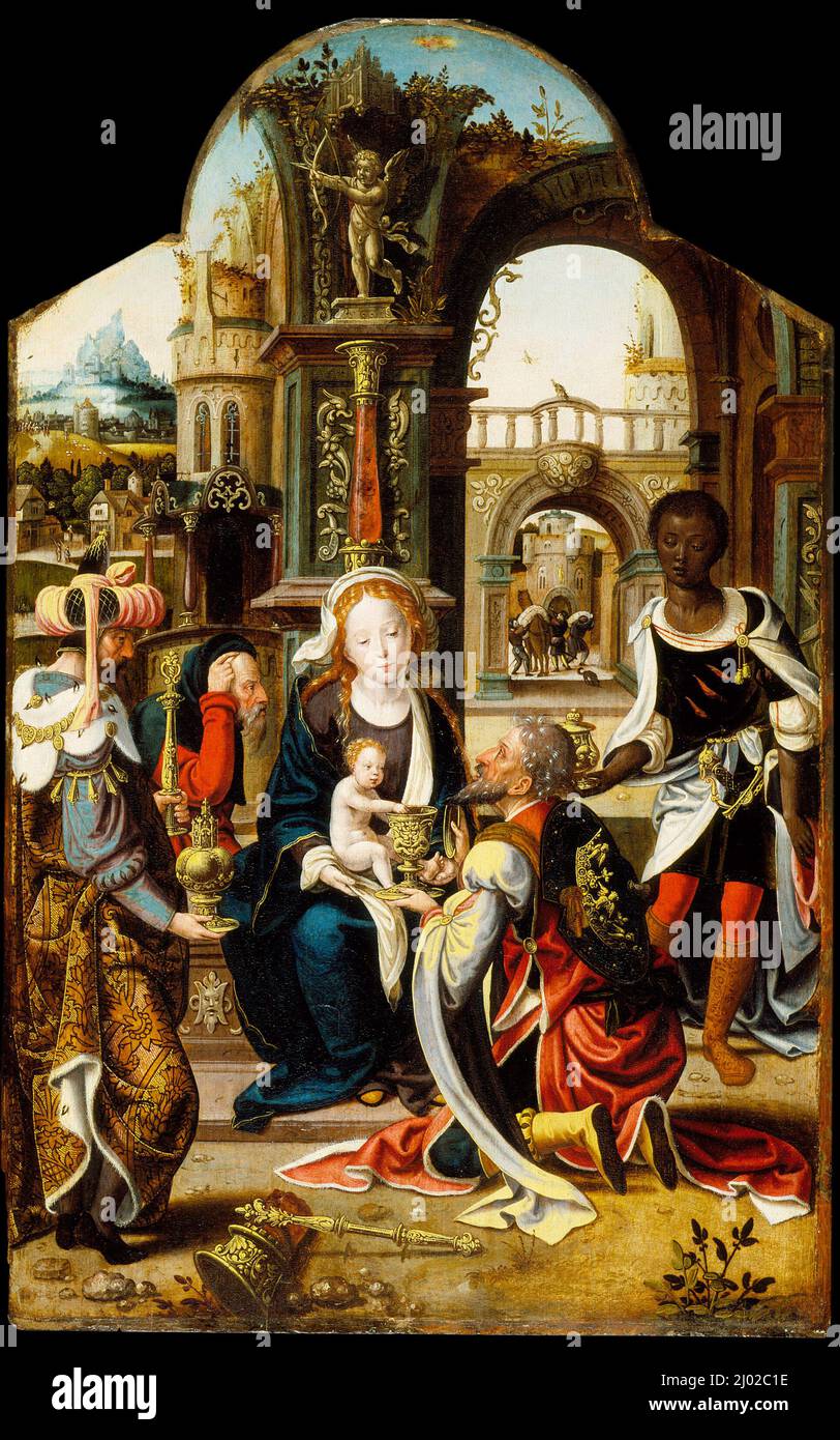The Adoration of the Magi. Pieter Coecke van Aelst (workshop) (Flanders, 1502-1550). Holland ...
