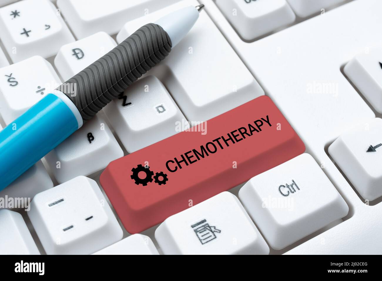 Handwriting text Chemotherapy. Business showcase the treatment of ...