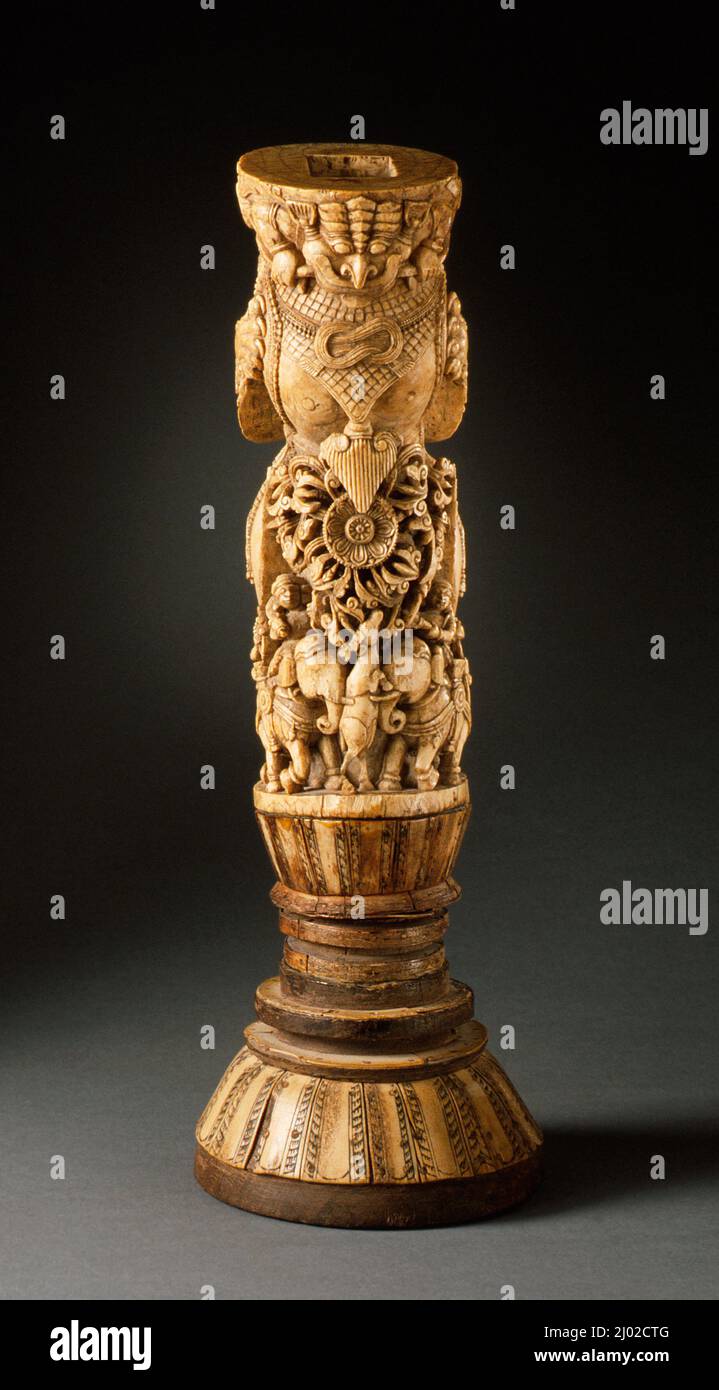 Throne Leg in the Form of a Rampant Leonine Creature (yali or vyala ...