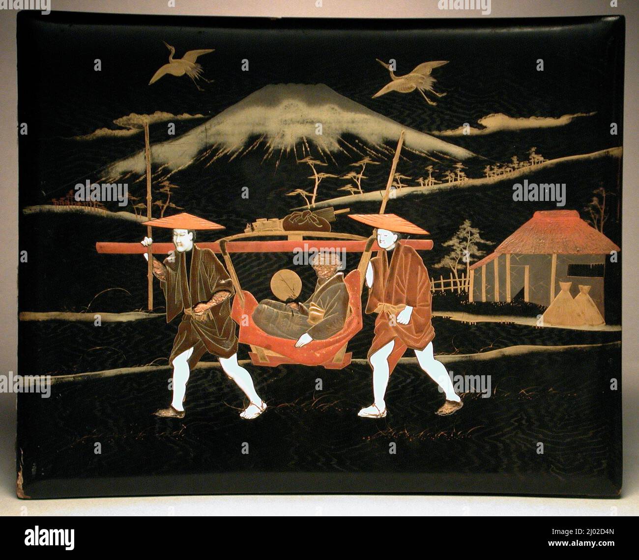 Japanese Album. 1865. Photographs. Albumen prints in album Stock Photo ...