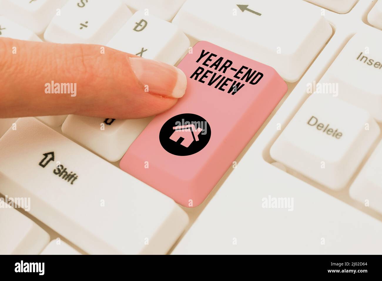 Inspiration showing sign Year end Review. Business showcase Year end ...