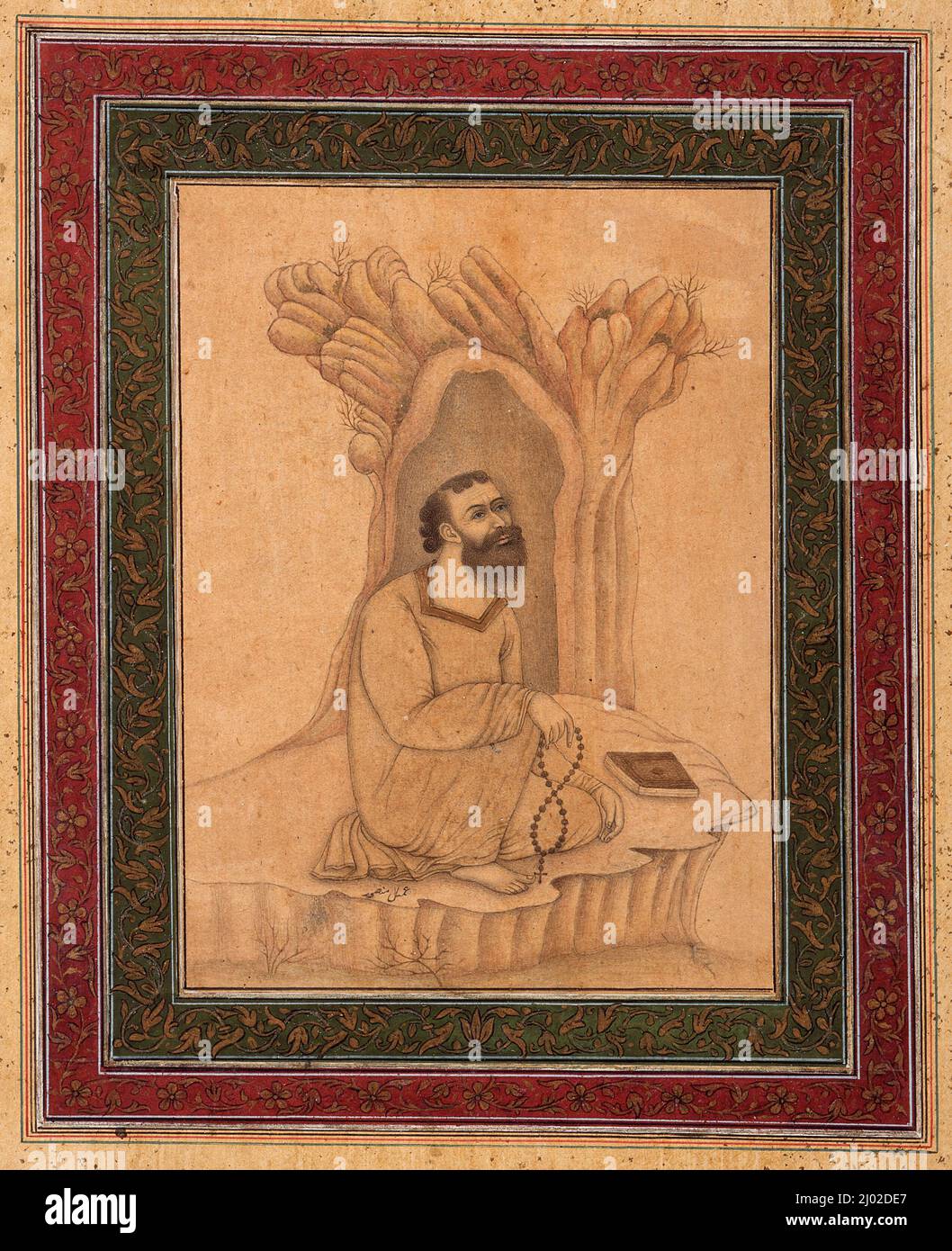 Franciscan Monk. India, Delhi (?), Mughal empire, 18th century ...