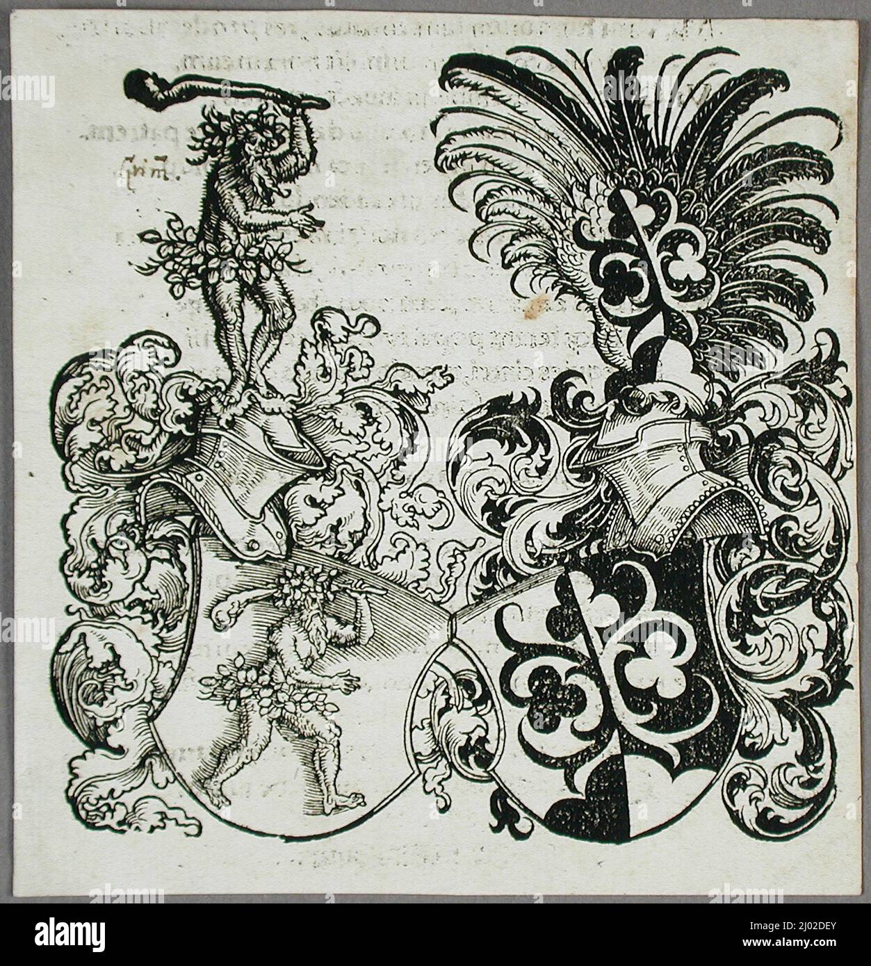 Device of the Printers Sigismund Grimm and Marcus Wirsung. Hans Weiditz ...