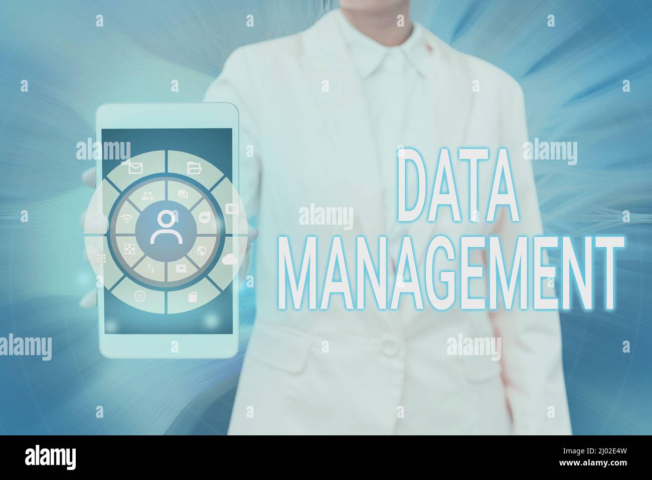Inspiration showing sign Data Management. Business concept The practice ...