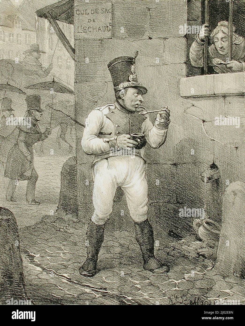 Le premier bouillon de l'Amour?. Joseph-Louis-Hippolyte Bellangé ...