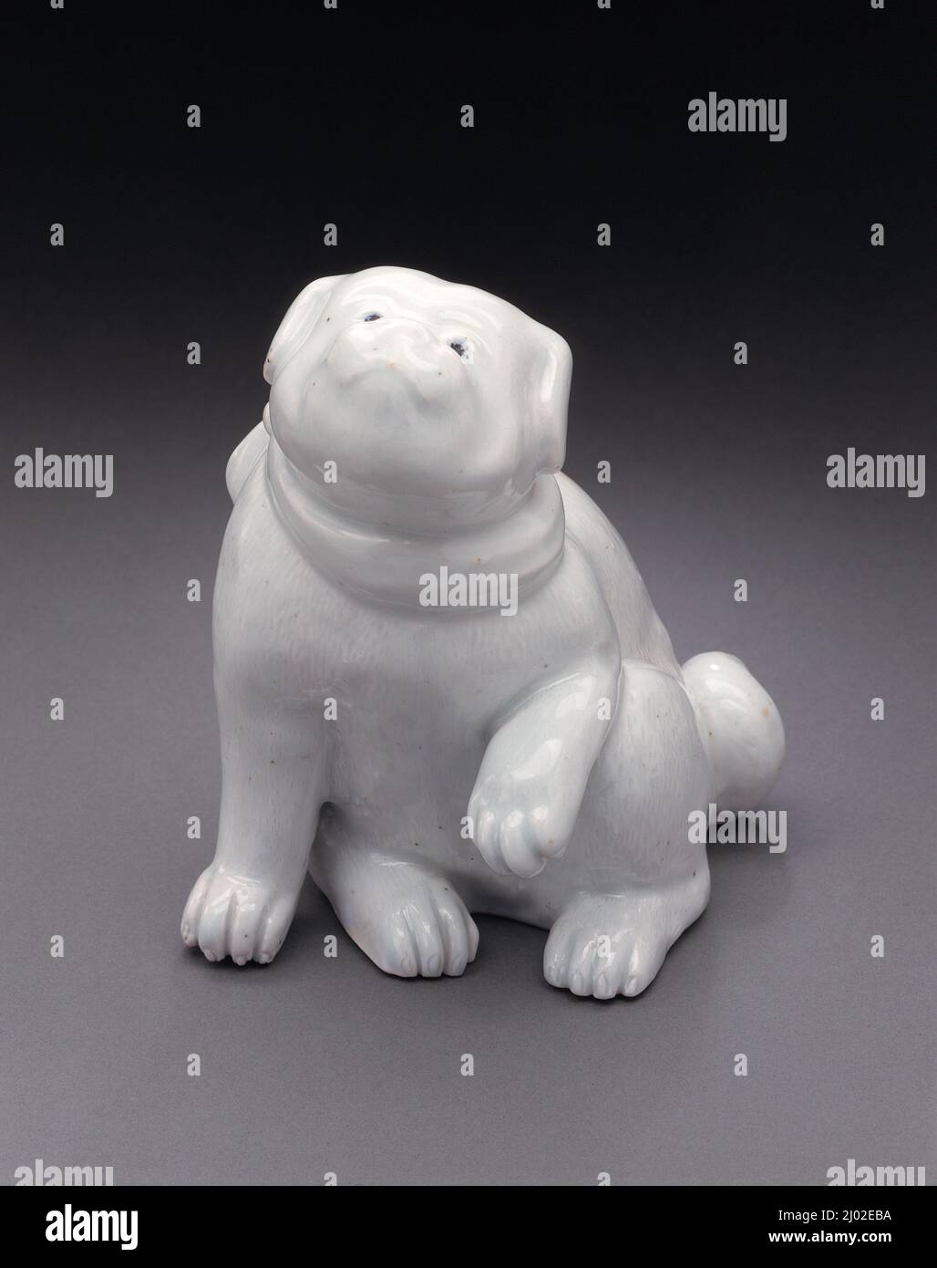 Puppy Figurine. Japan, late 19th century. Ceramics. Hirado Mikawachi ...