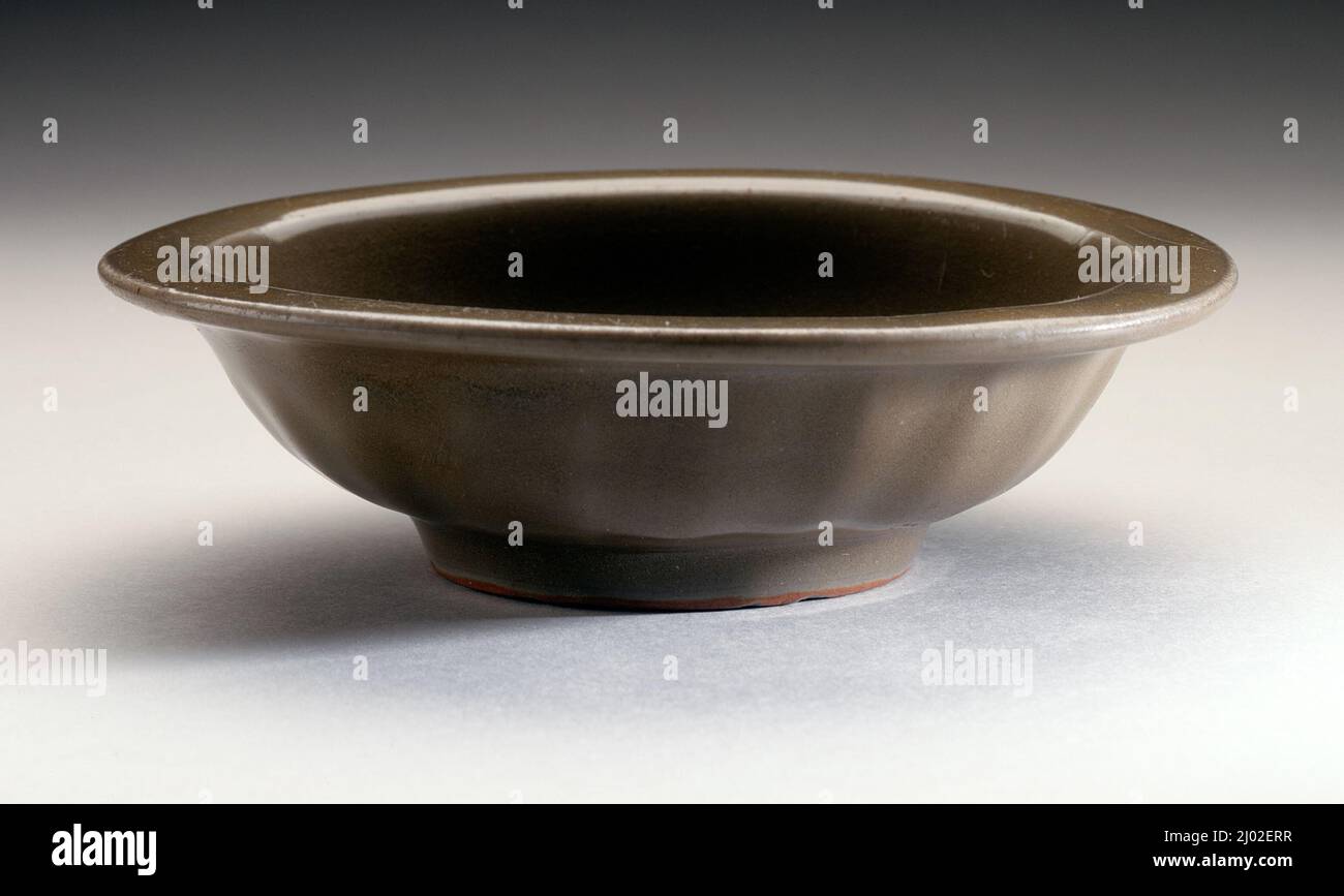 Bowl with Two Fish in Relief. China, Southern Song dynasty, 1127-1279 ...