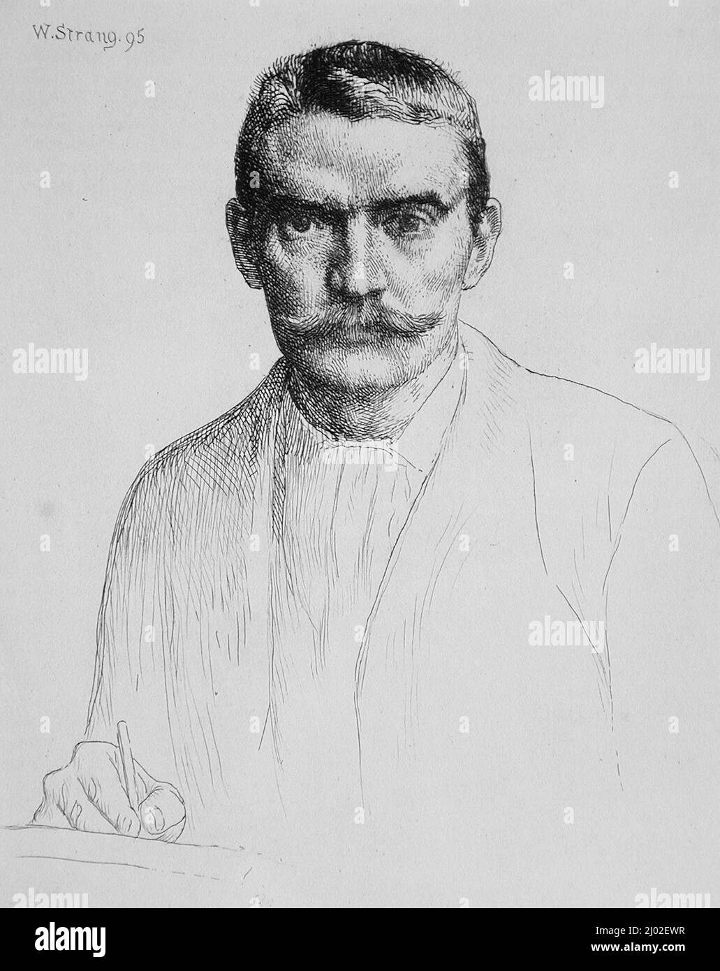 William strang self portrait hi-res stock photography and images - Alamy