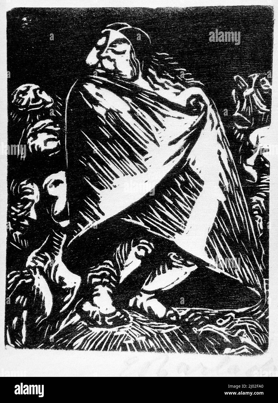 The snail witch. Ernst Barlach (Germany, 1870-1938). Germany, 1922 ...