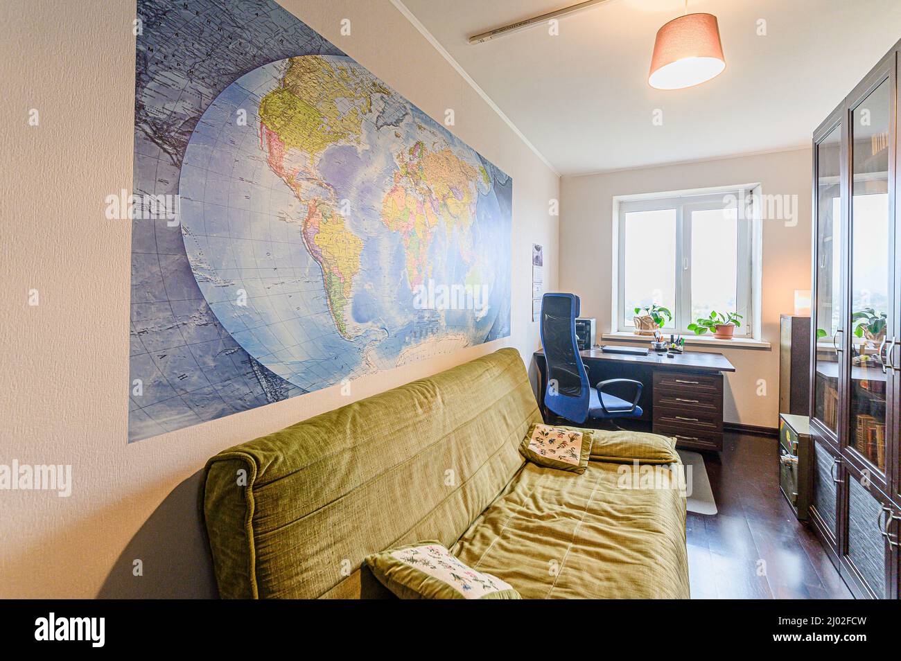Russia, Moscow- May 21, 2020: interior apartment room Stock Photo - Alamy