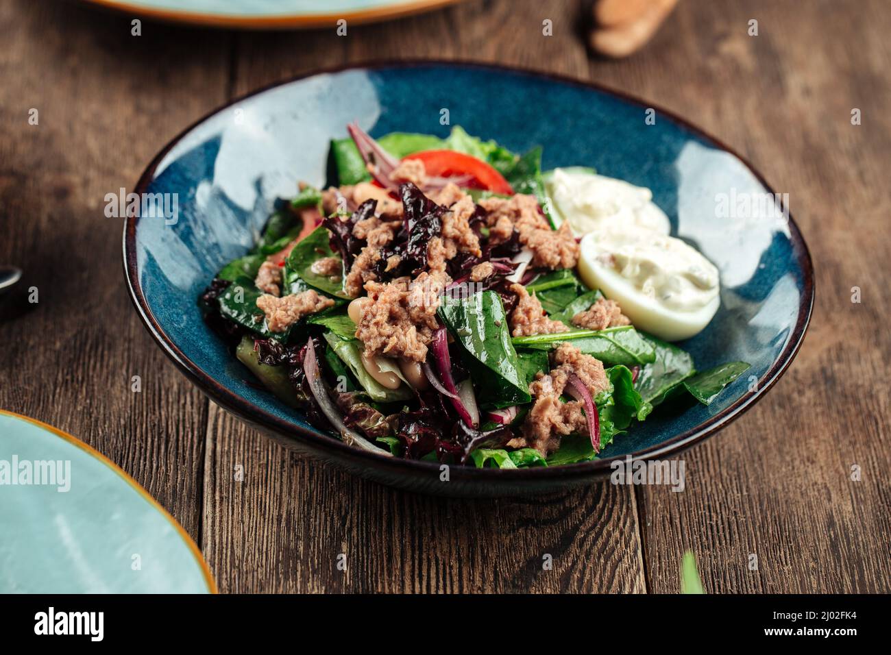 Healthy organic tuna fish hi-res stock photography and images - Alamy