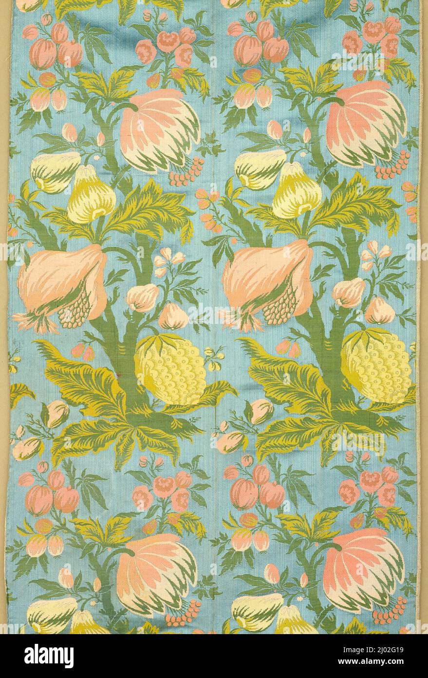 Textile Length. England, Spitalfields, Early 18th century. Textiles ...