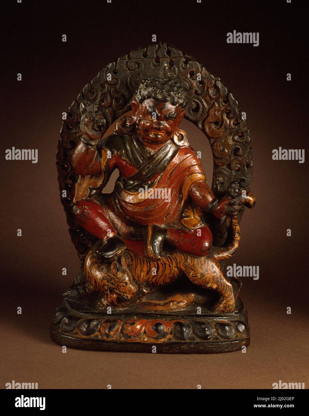 Padmasambhava (Guru Rinpoche, 8th century) in his form as Dorje Drölö ...