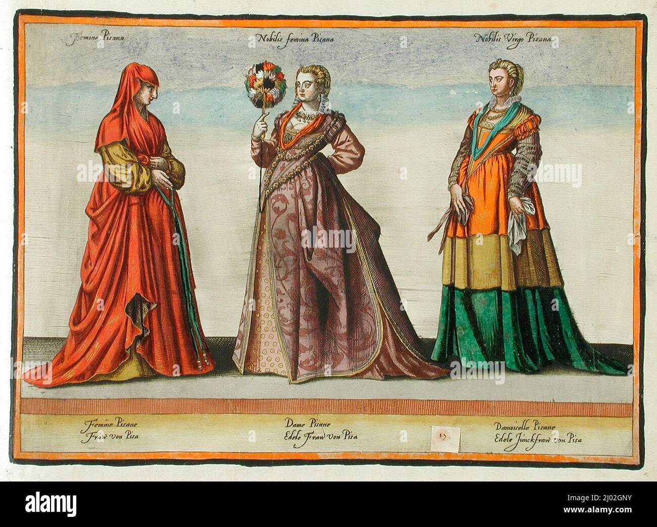 Habitus Variarum Orbis Gentium (Costume of the Various Peoples of the ...