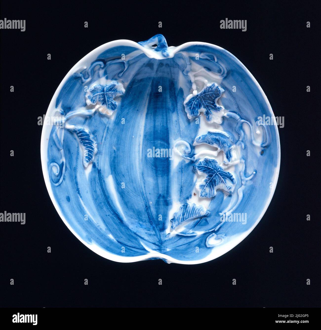 Shell-form Bowl with River Design. Japan, Late 19th century. Ceramics ...