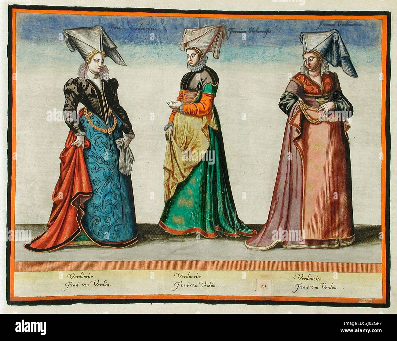 Habitus Variarum Orbis Gentium (Costume of the Various Peoples of the ...