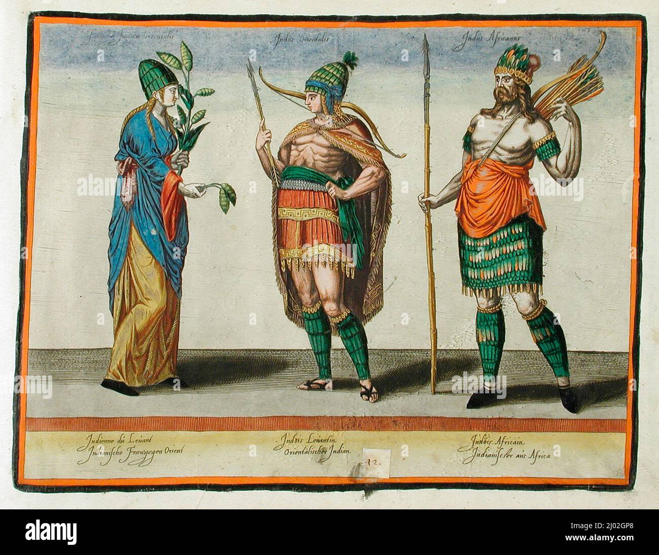 Habitus Variarum Orbis Gentium (Costume of the Various Peoples of the ...