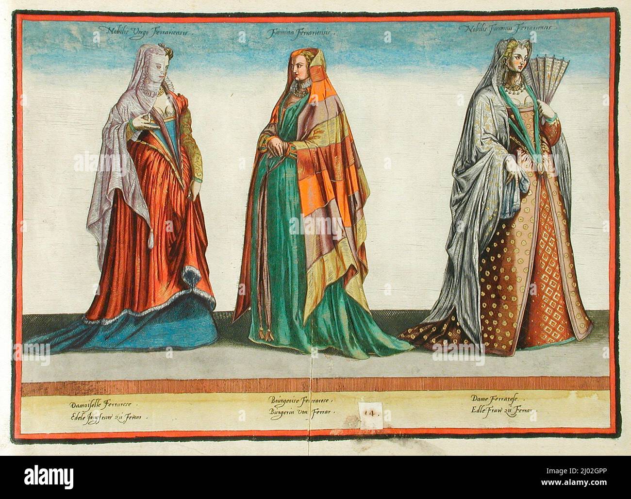 Habitus Variarum Orbis Gentium (Costume of the Various Peoples of the ...