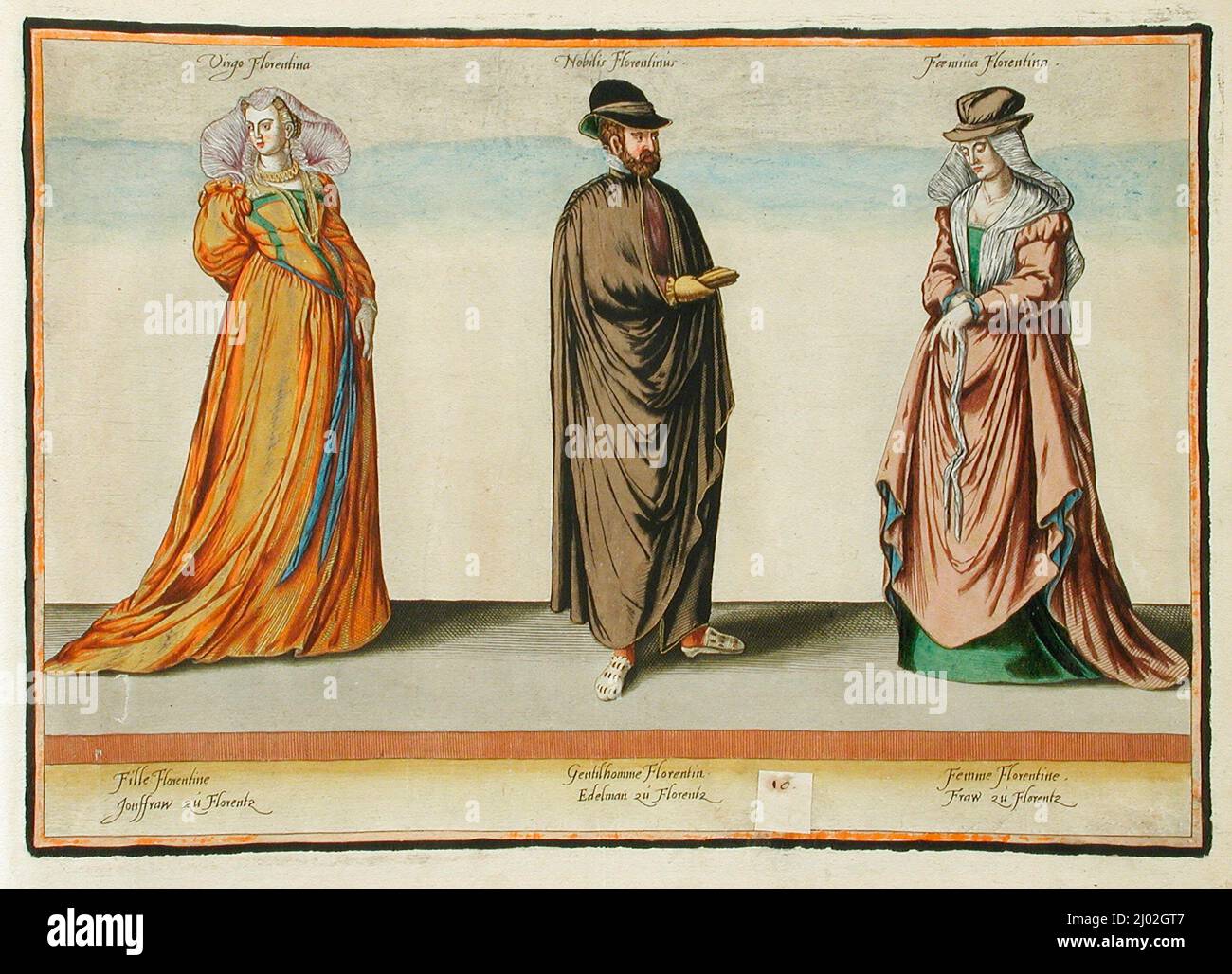 Habitus Variarum Orbis Gentium (Costume of the Various Peoples of the ...