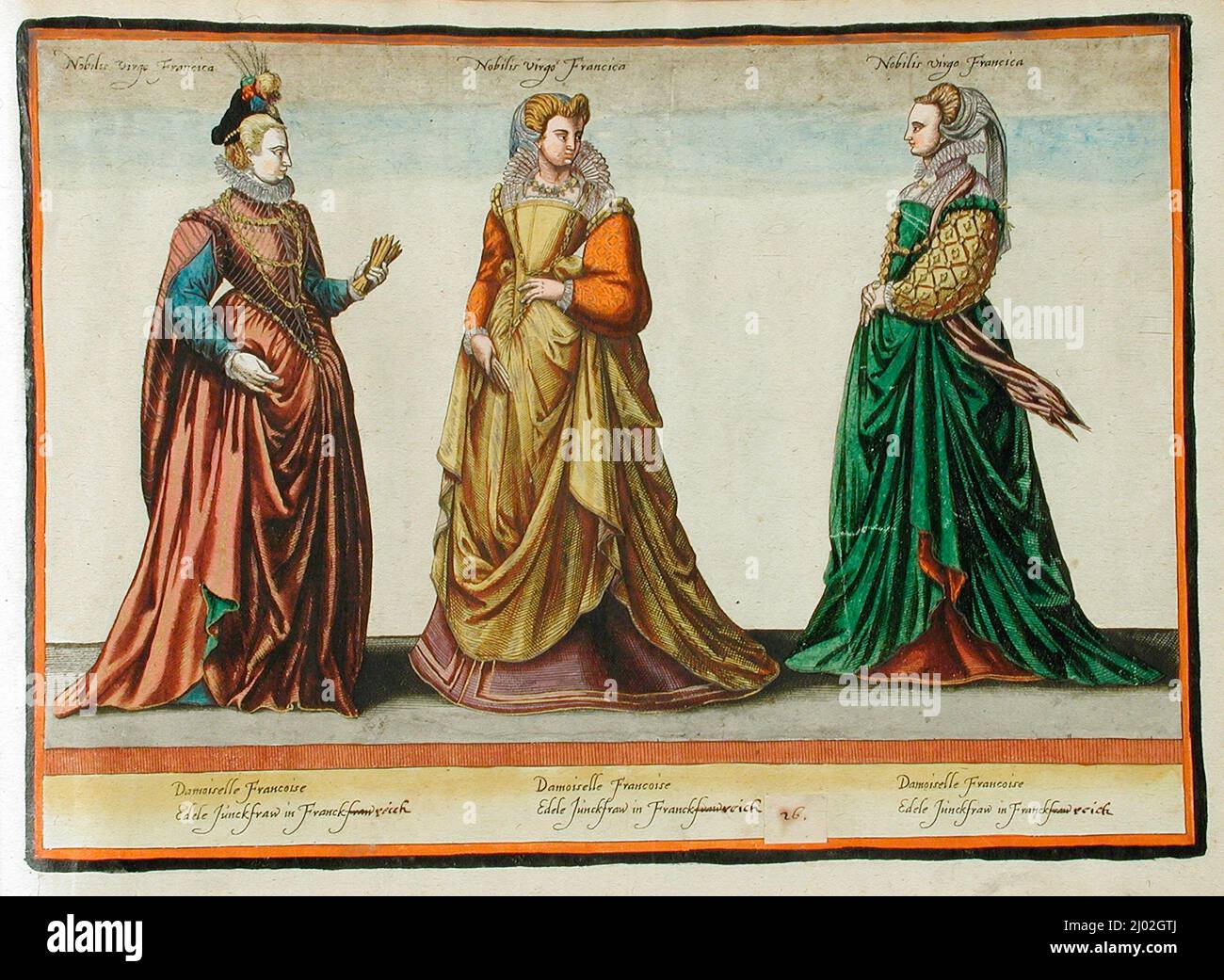 Habitus Variarum Orbis Gentium (Costume of the Various Peoples of the ...